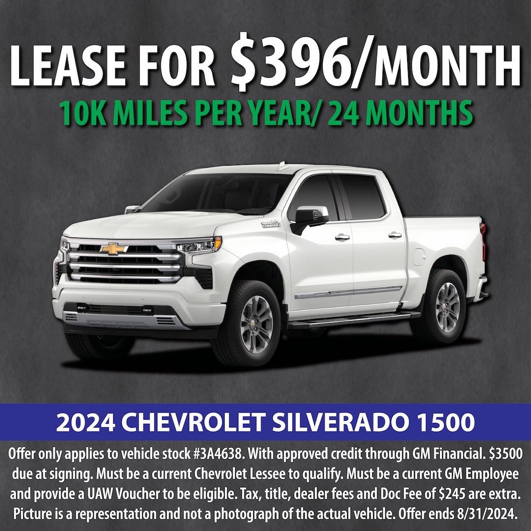 New Vehicle Specials | KELLEY CHEVROLET
